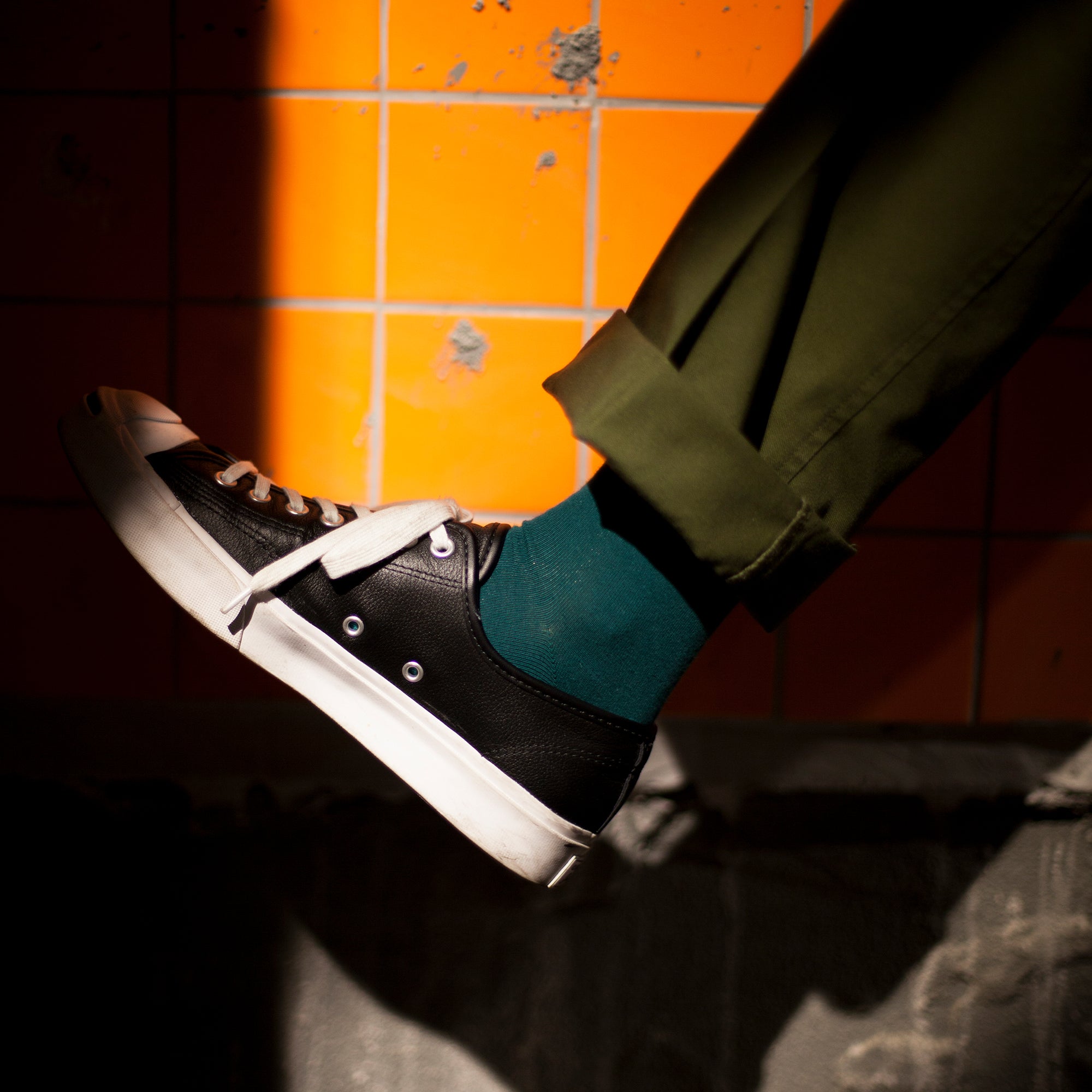 Men's Solid Socks - Storm – Votta Socks