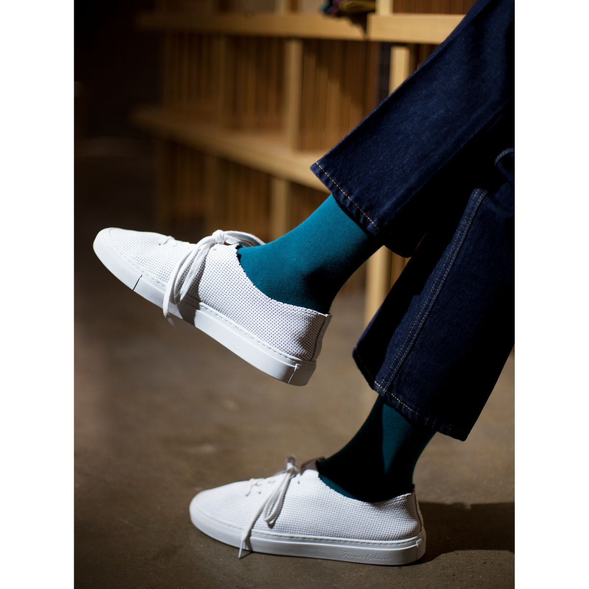 Men's Solid Socks - Storm – Votta Socks