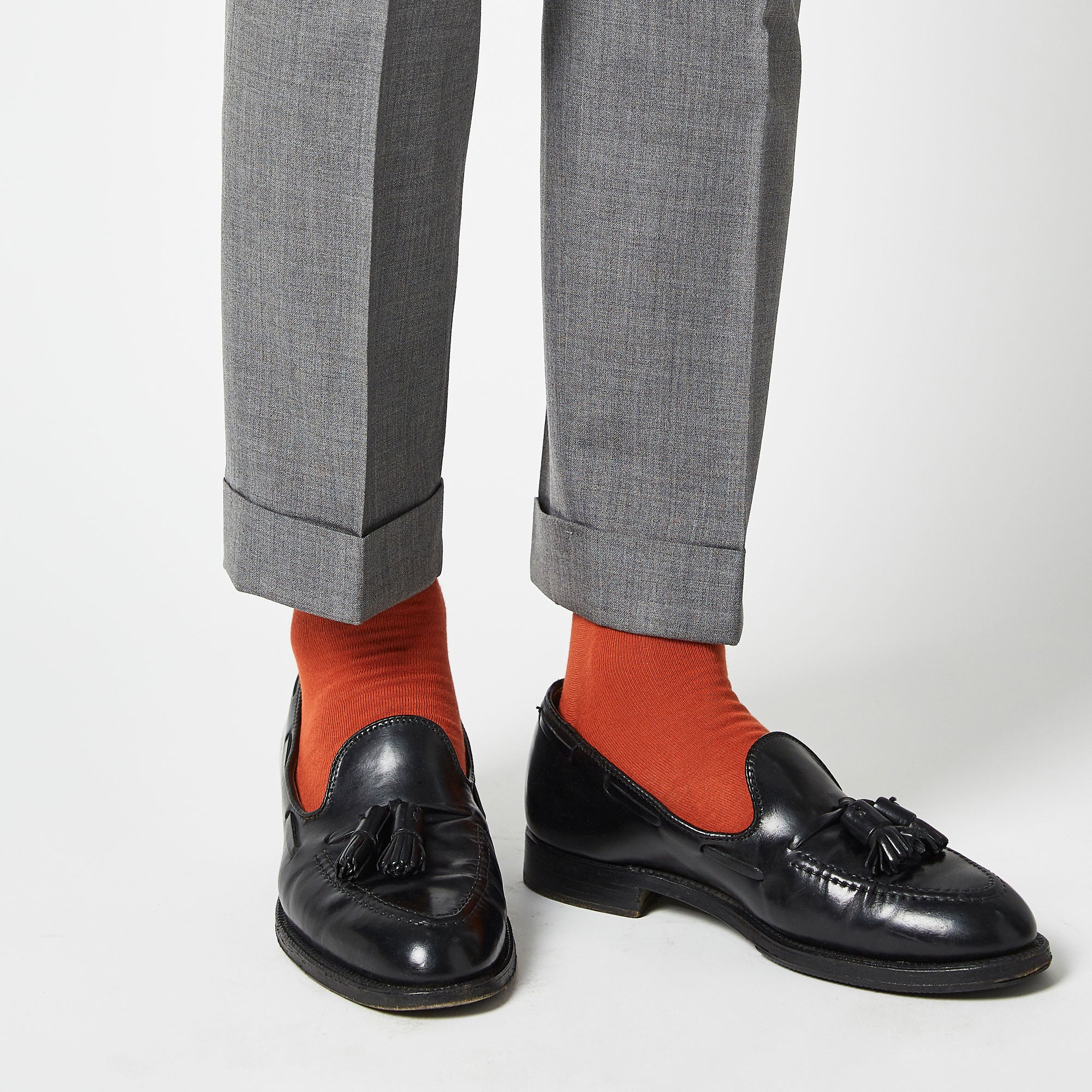Men's Rust Dress Socks – Votta Socks